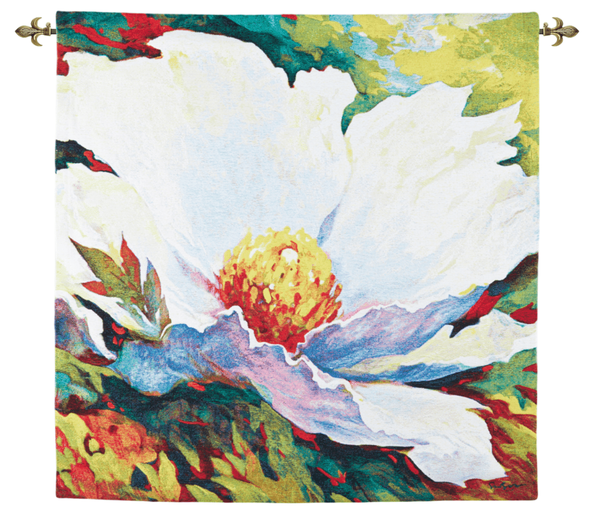 A Time to Dream - Simon Bull Loom Woven Tapestry - 94 x 94 cm (3'1" x 3 ...