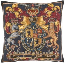 Stuart Crest Tapestry Cushion - 46x46cm (18"x18")